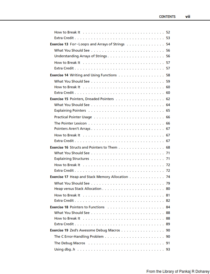 Learn C the Hard Way