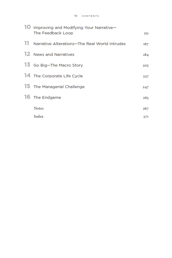 Narrative and Numbers