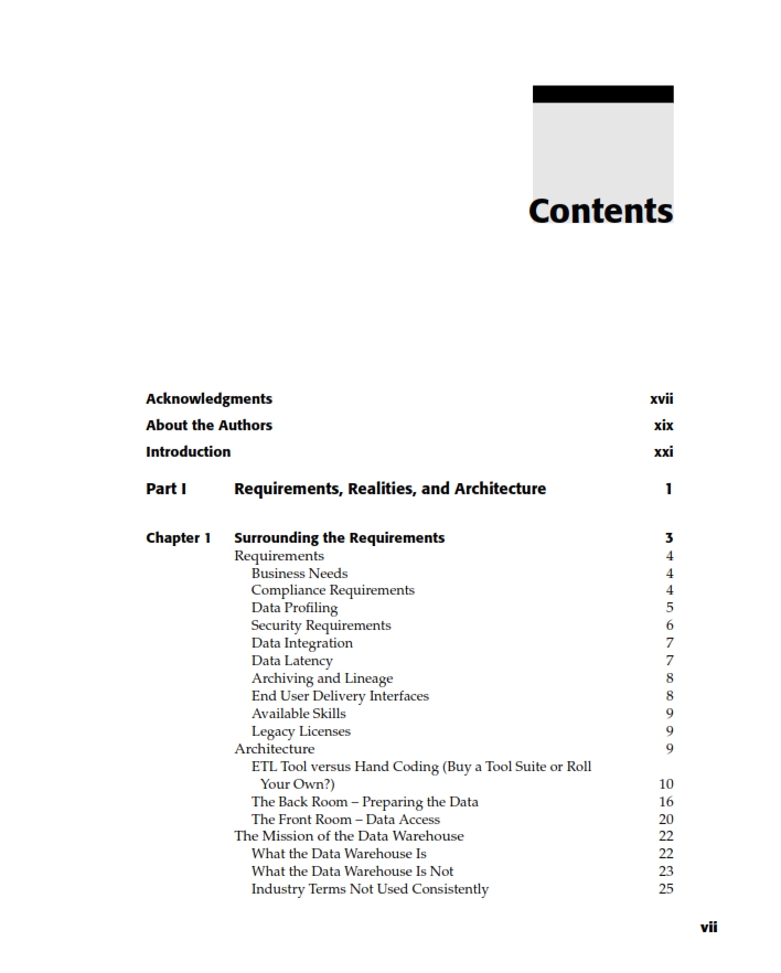 The Data Warehouse ETL Toolkit