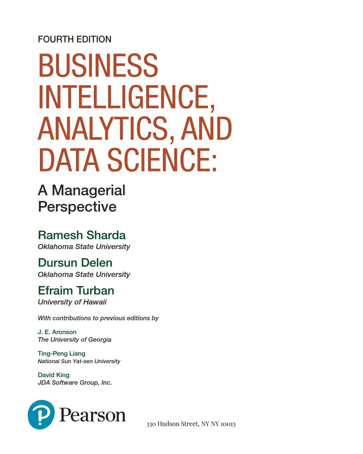 Business Intelligence, Analytics, and Data Science