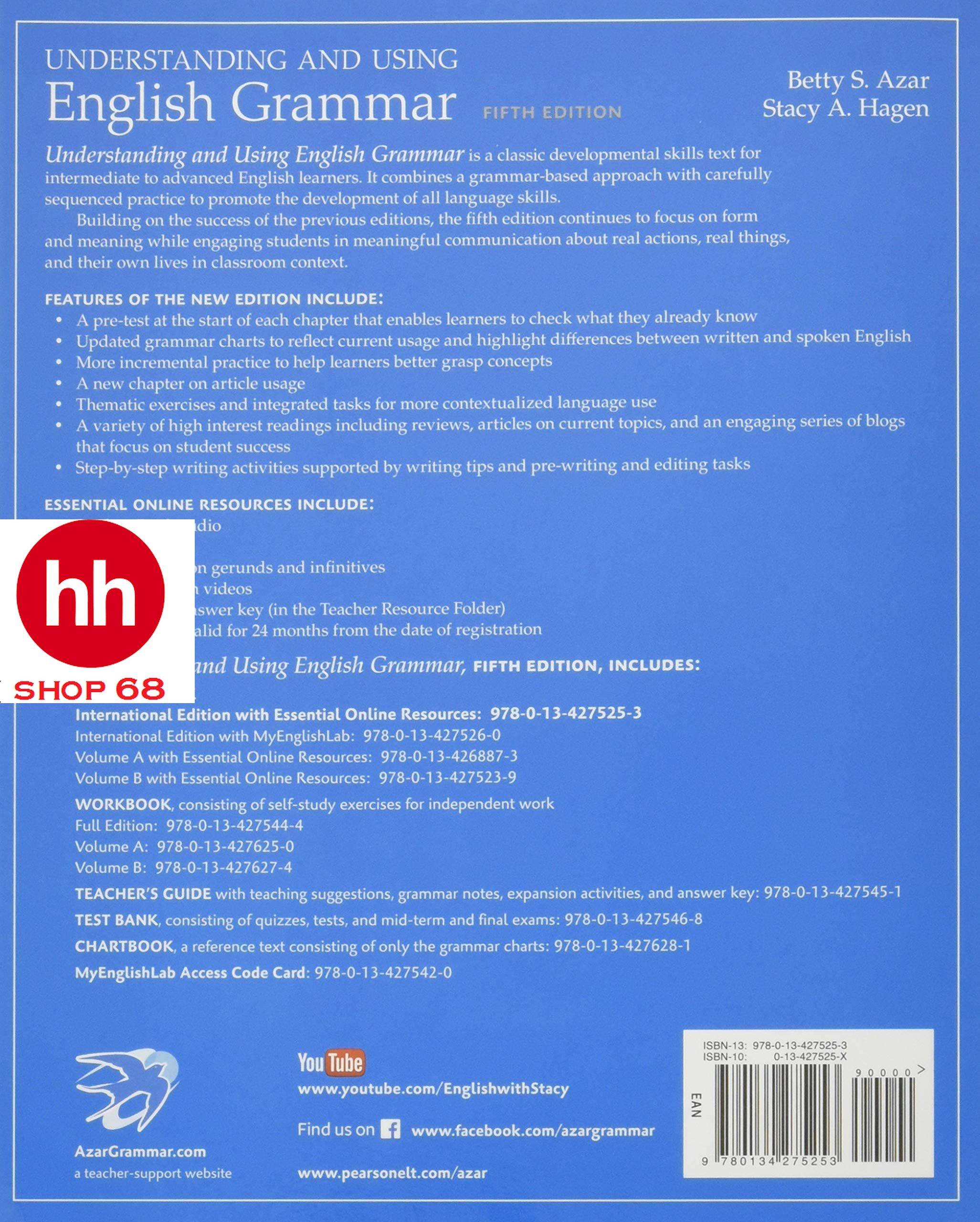 Understanding and Using English Grammar 5th Betty Azar