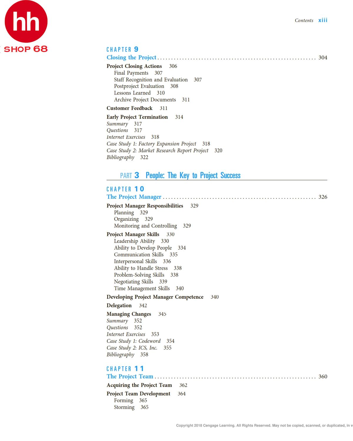 Successful Project Management 7th Edition