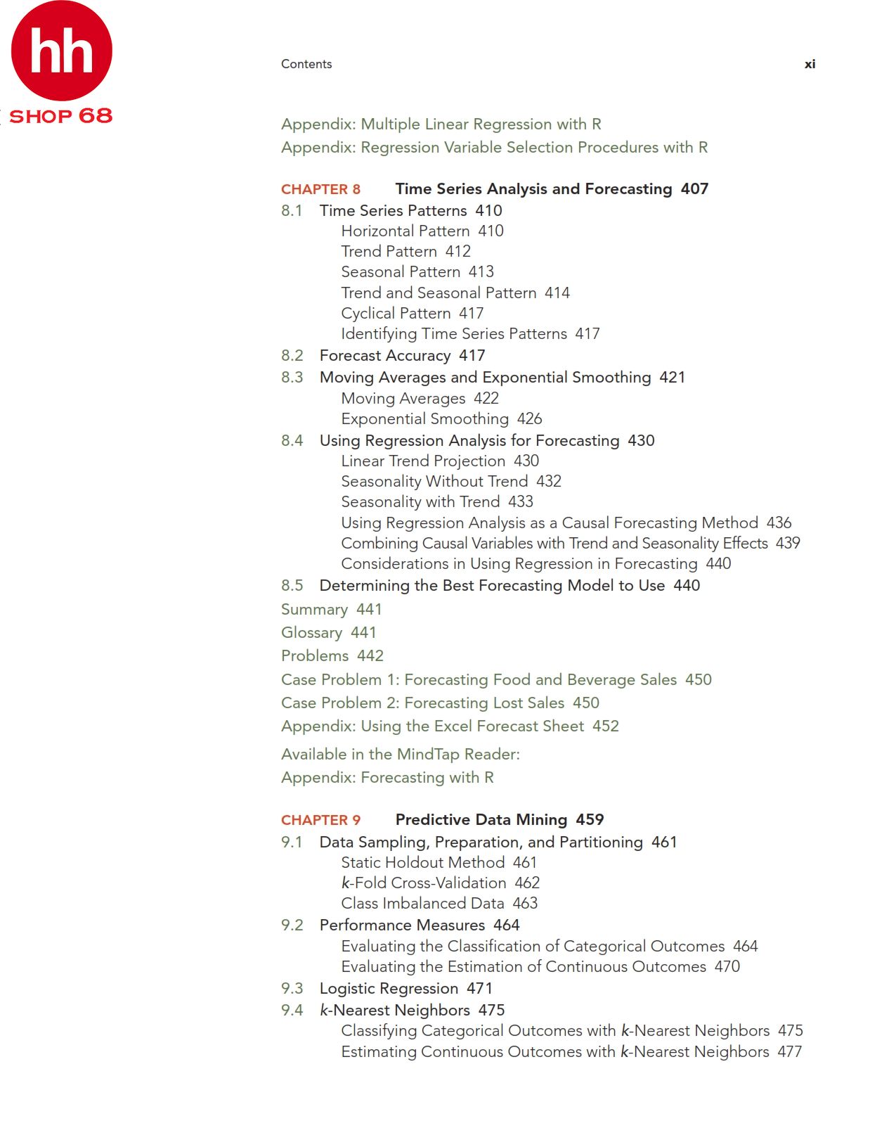 Business Analytics 4th Edition