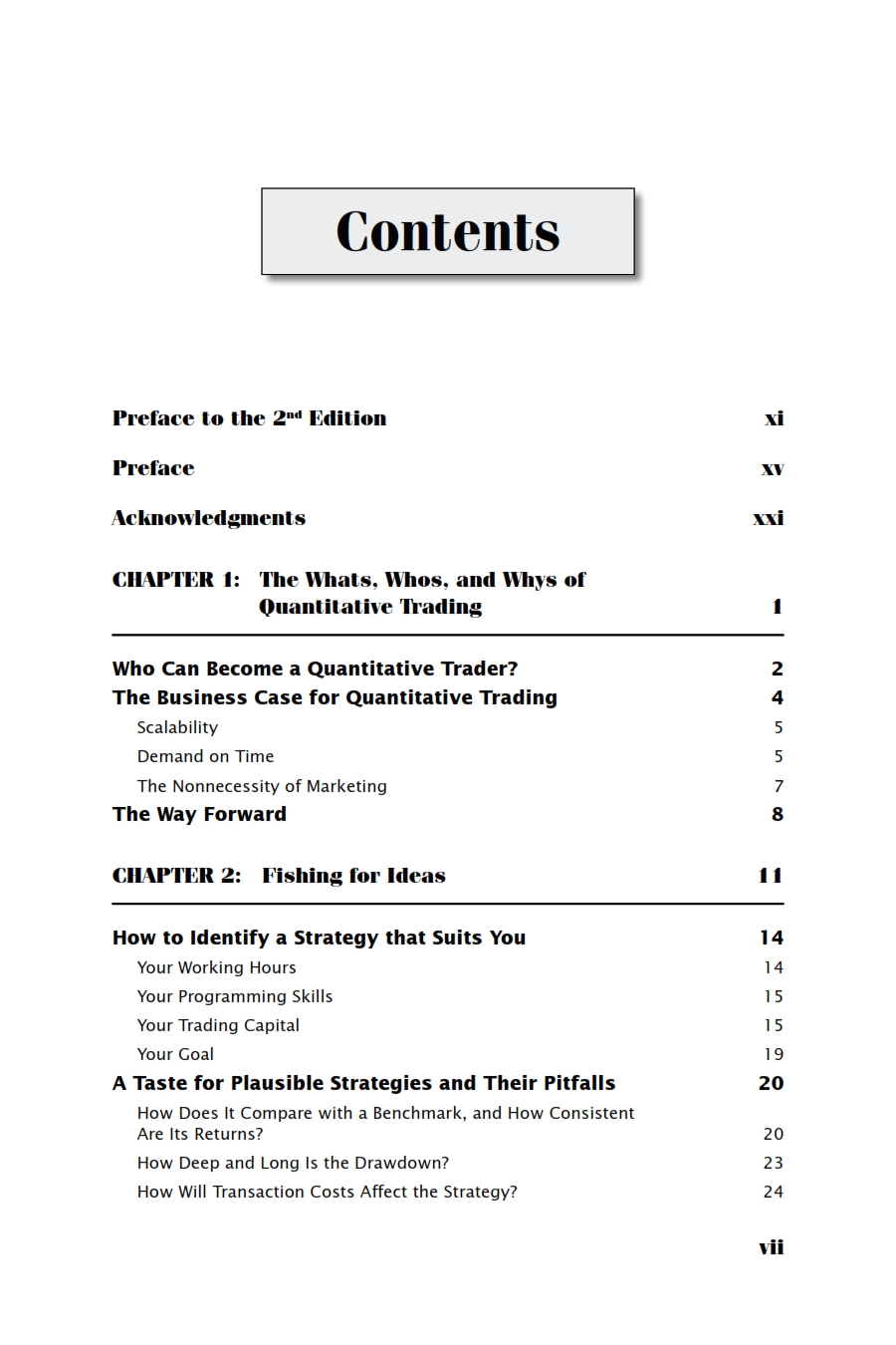 Quantitative Trading 2nd