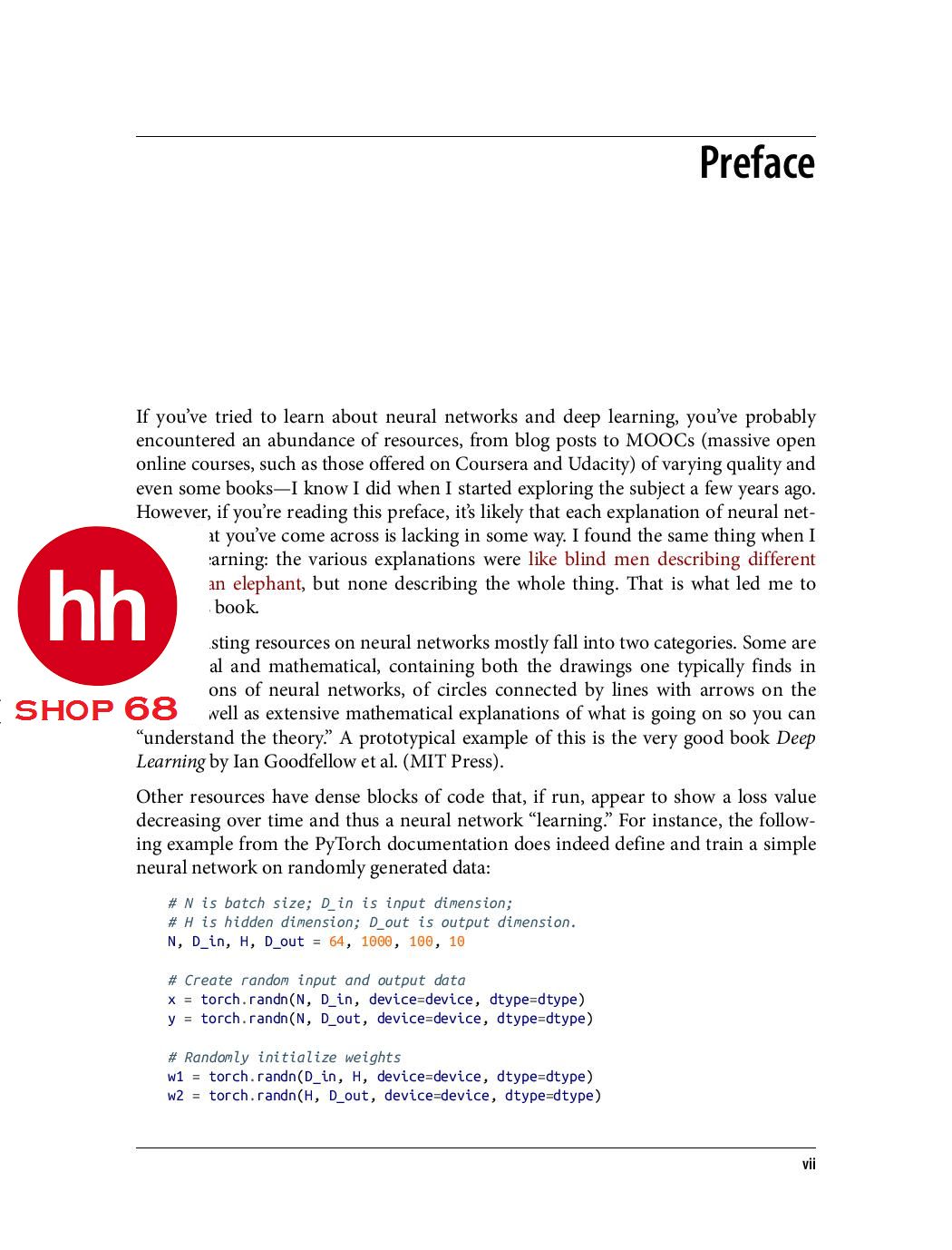 Deep Learning from Scratch: Building with Python from First Principles
