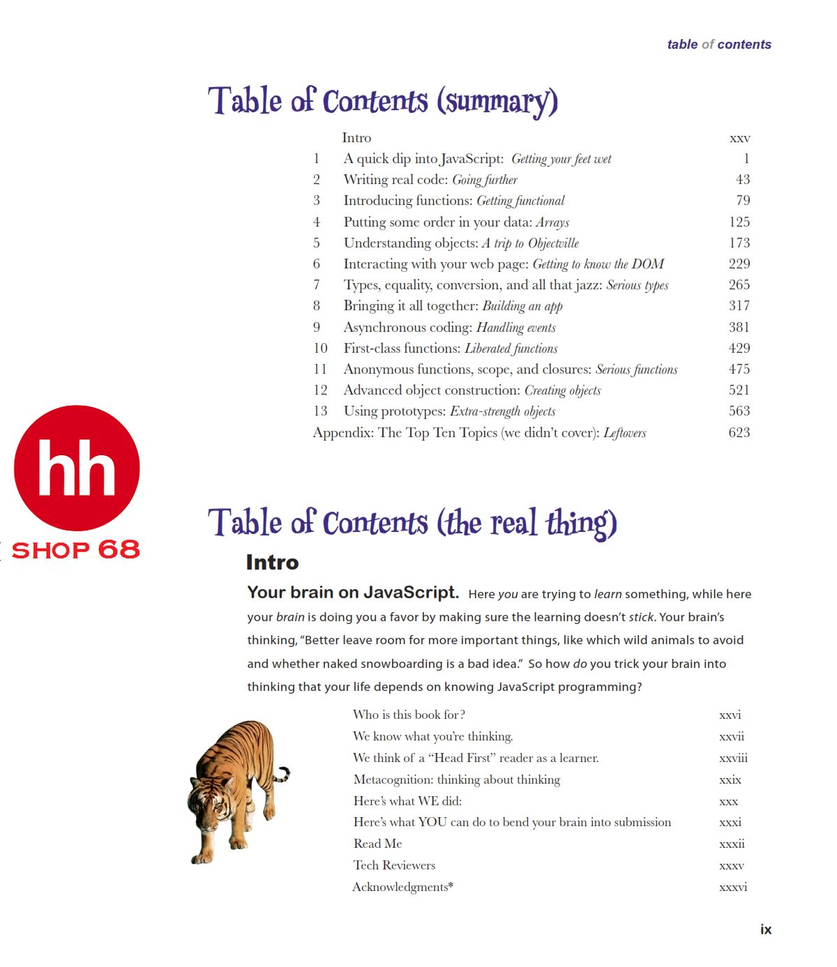 Head First JavaScript Programming: A Brain-Friendly Guide