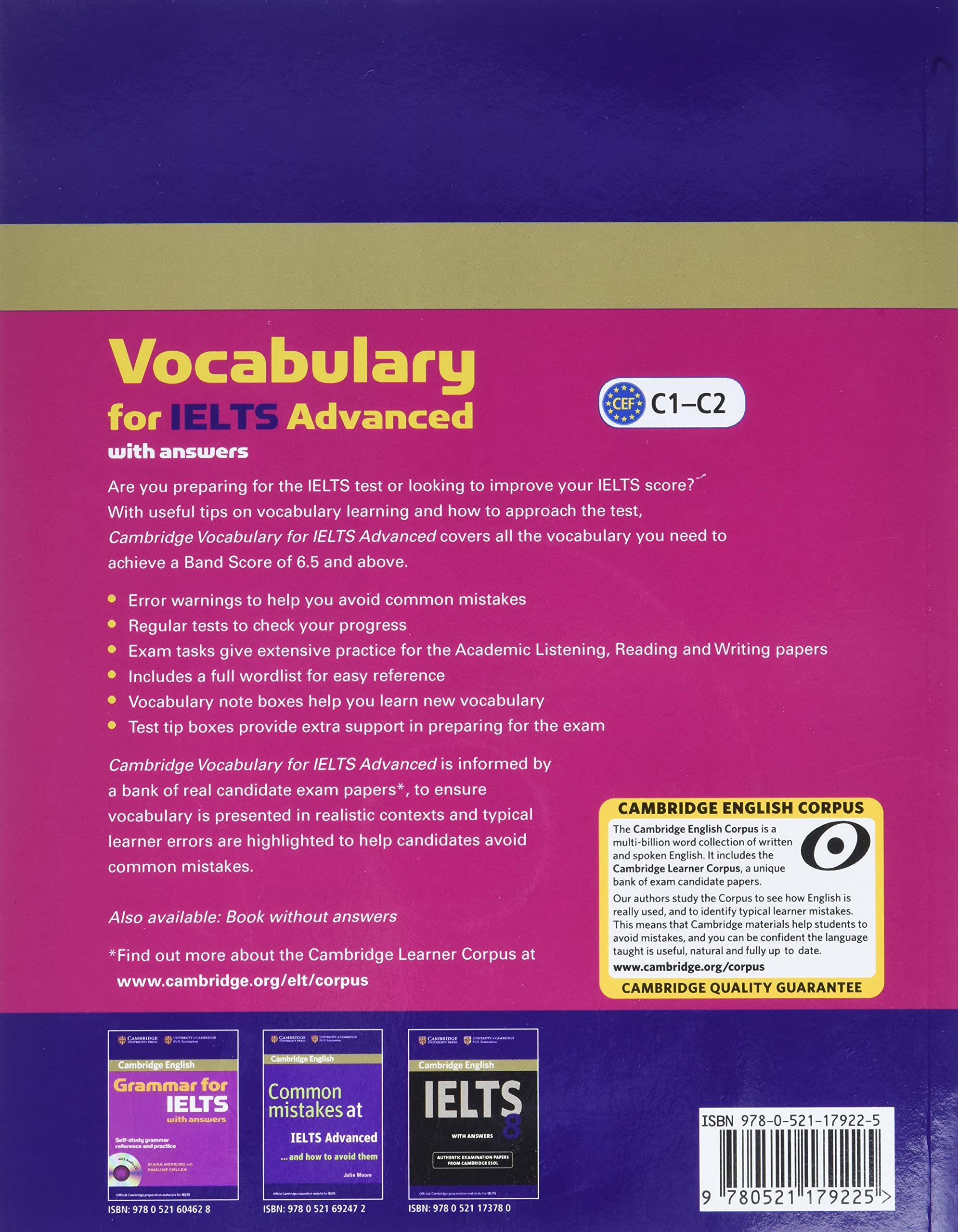 Vocabulary for ielts Advanced