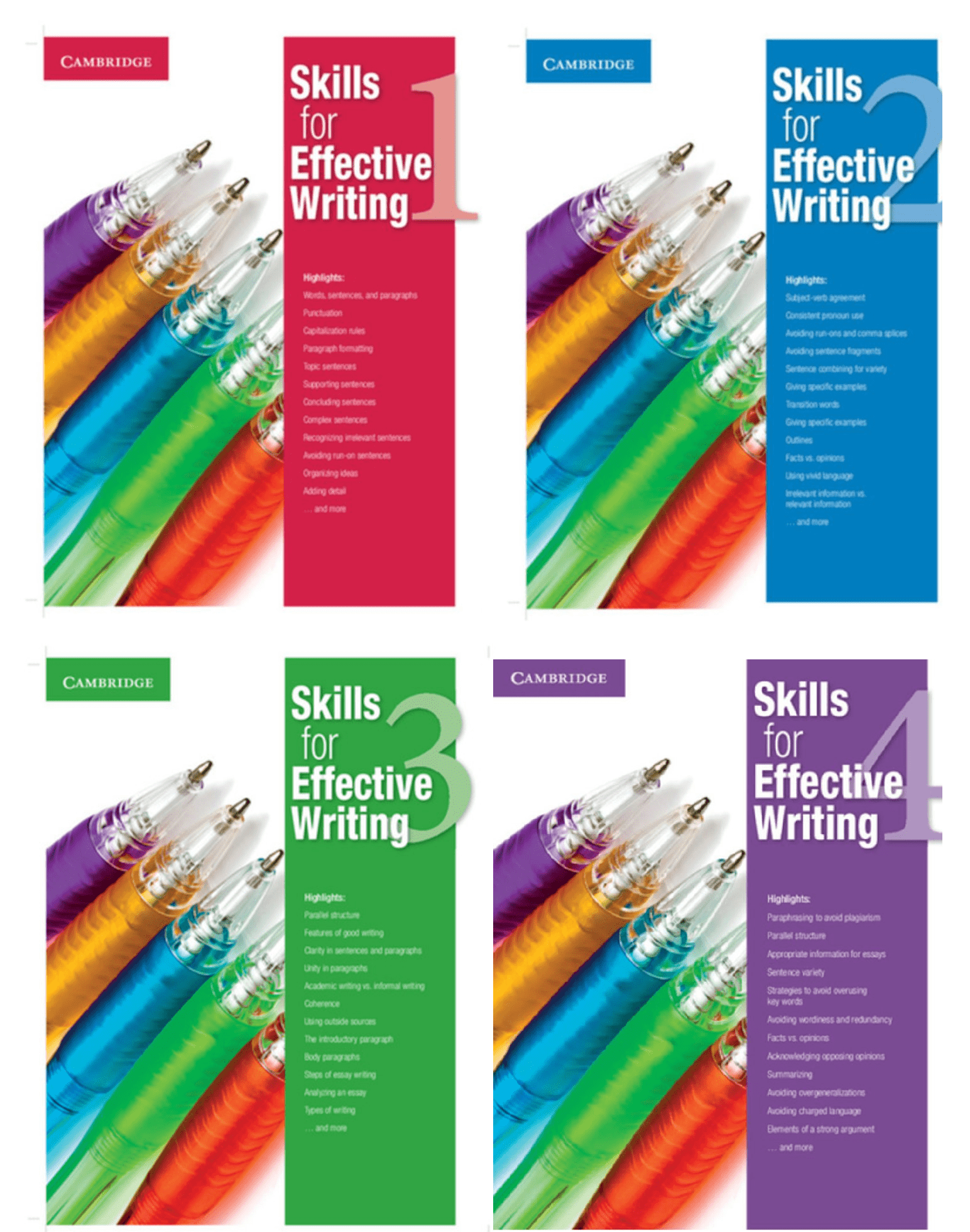 Cambridge Skills for Effective Writing