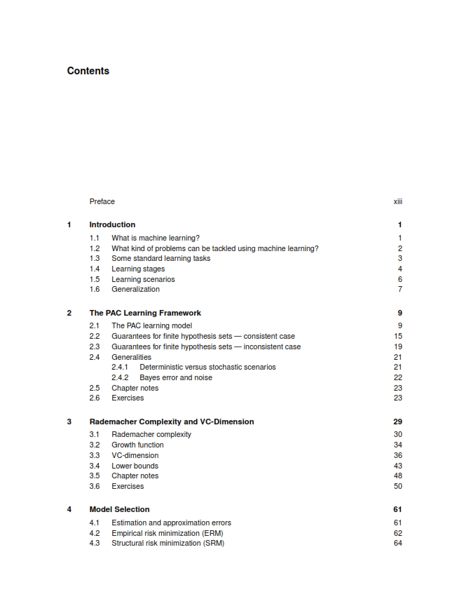 Foundations of Machine Learning 2nd Edition
