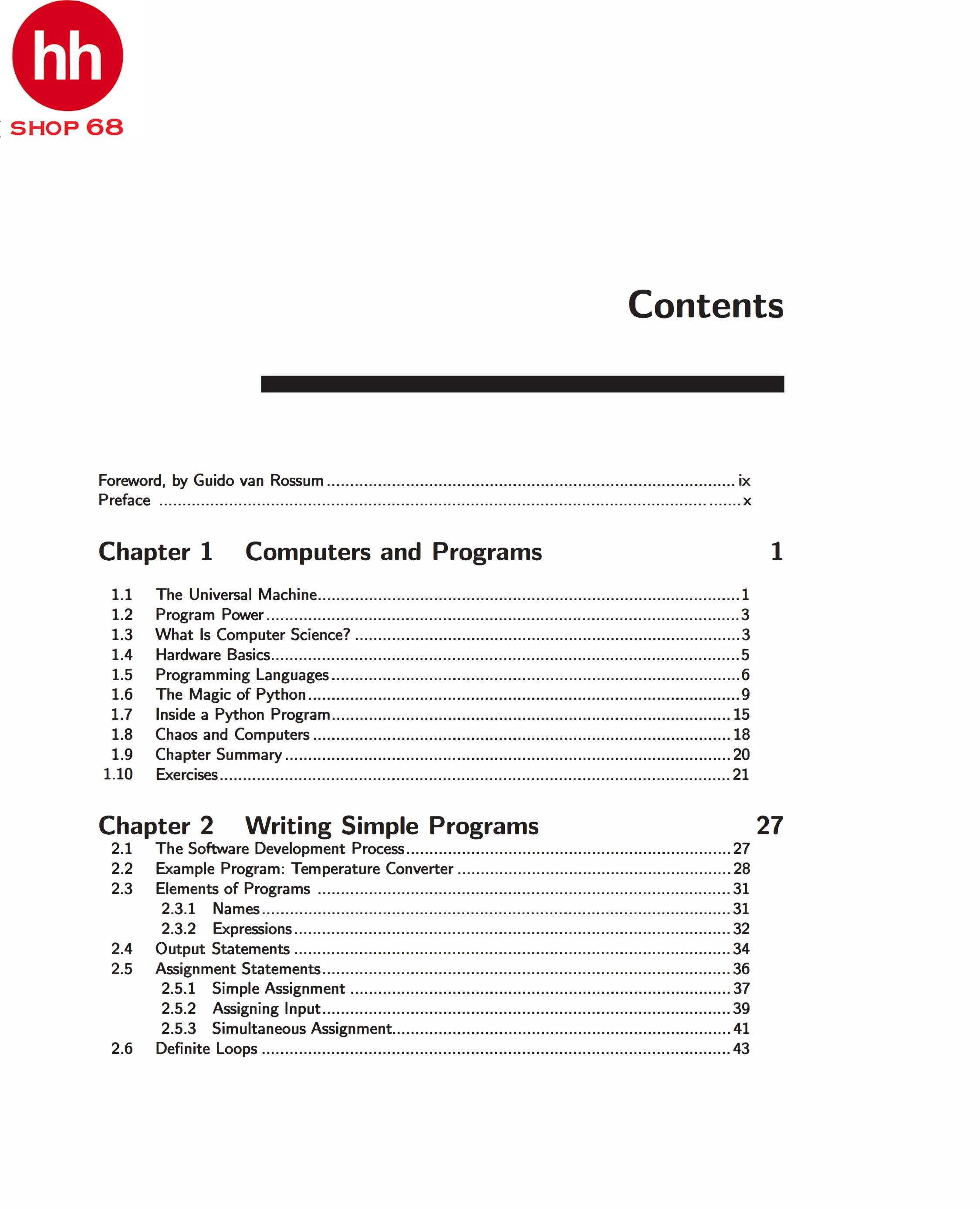 Python Programming An Introduction To Computer Science 3rd Edition
