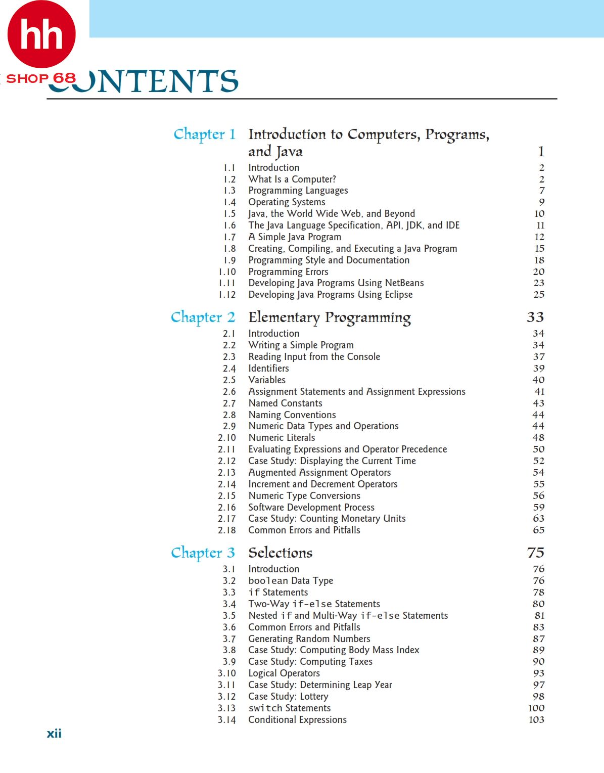 Intro to Java Programming, Comprehensive Version 10th Edition Intro to Java Programming, Comprehensive Version 10th Edition