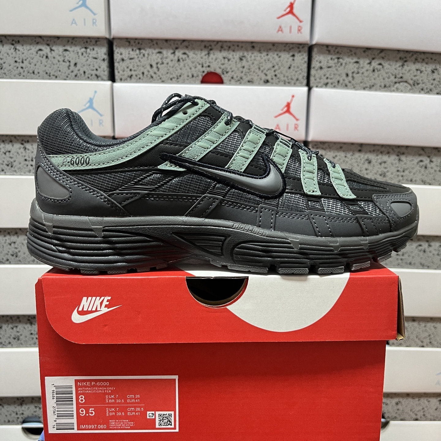 Nike P-6000 'Anthracite Clay Green'