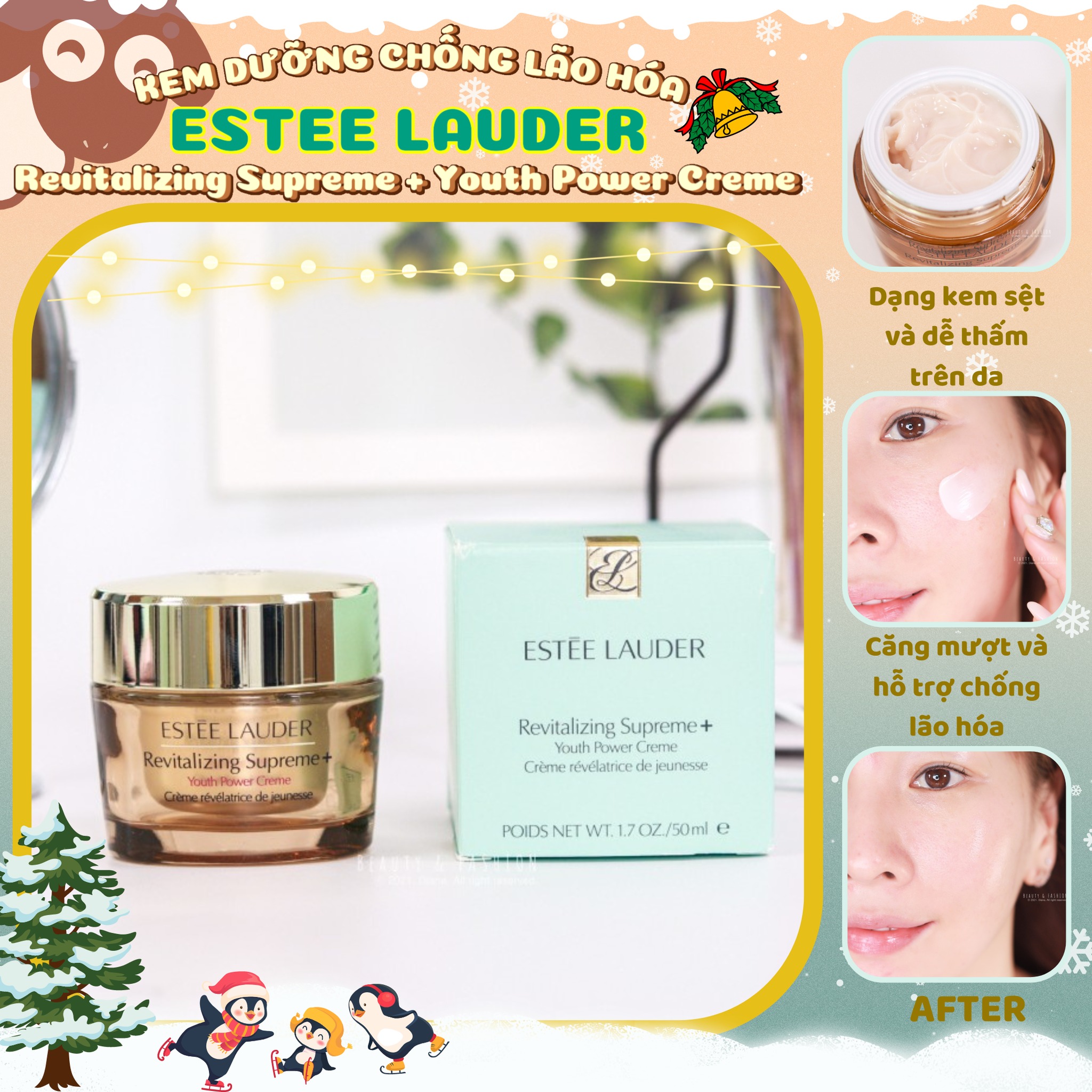 Kem Dưỡng Da Chống Lão Hóa Estee Lauder Revitalizing Supreme + Youth ...