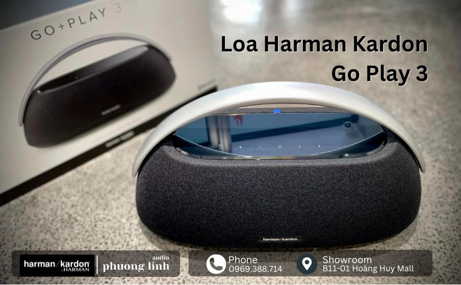 Loa Bluetooth Harman Kardon Go + Play 3 Phương Linh Audio