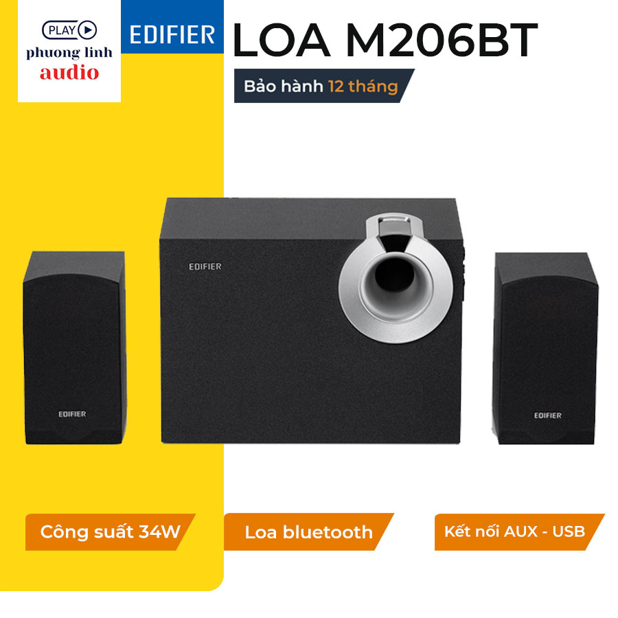 Loa bluetooth Edifier M206BT Phương Linh Audio