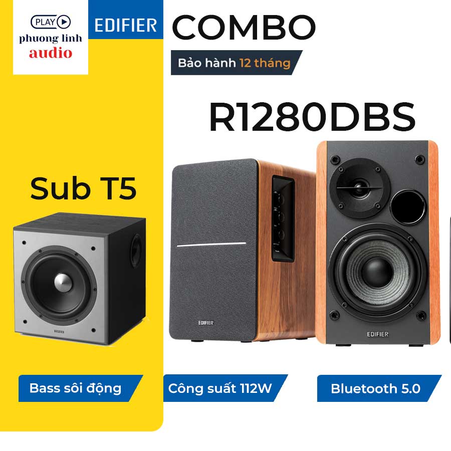 Edifier R1280DBs - Loa Edifier R1280DBs | Chính hãng Phương Linh Audio