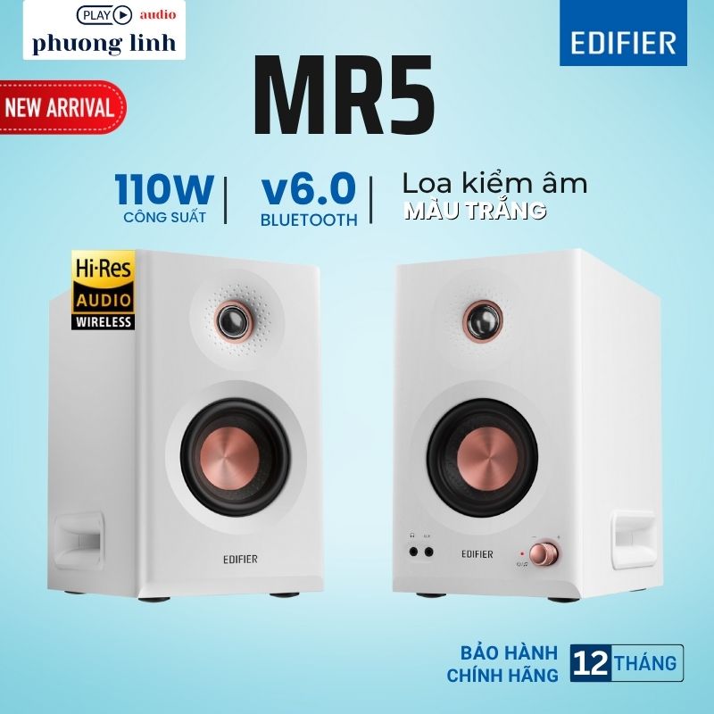 Edifier MR5 Loa kiểm âm bluetooth | Chính Hãng - Chất lượng cao Phương Linh Audio