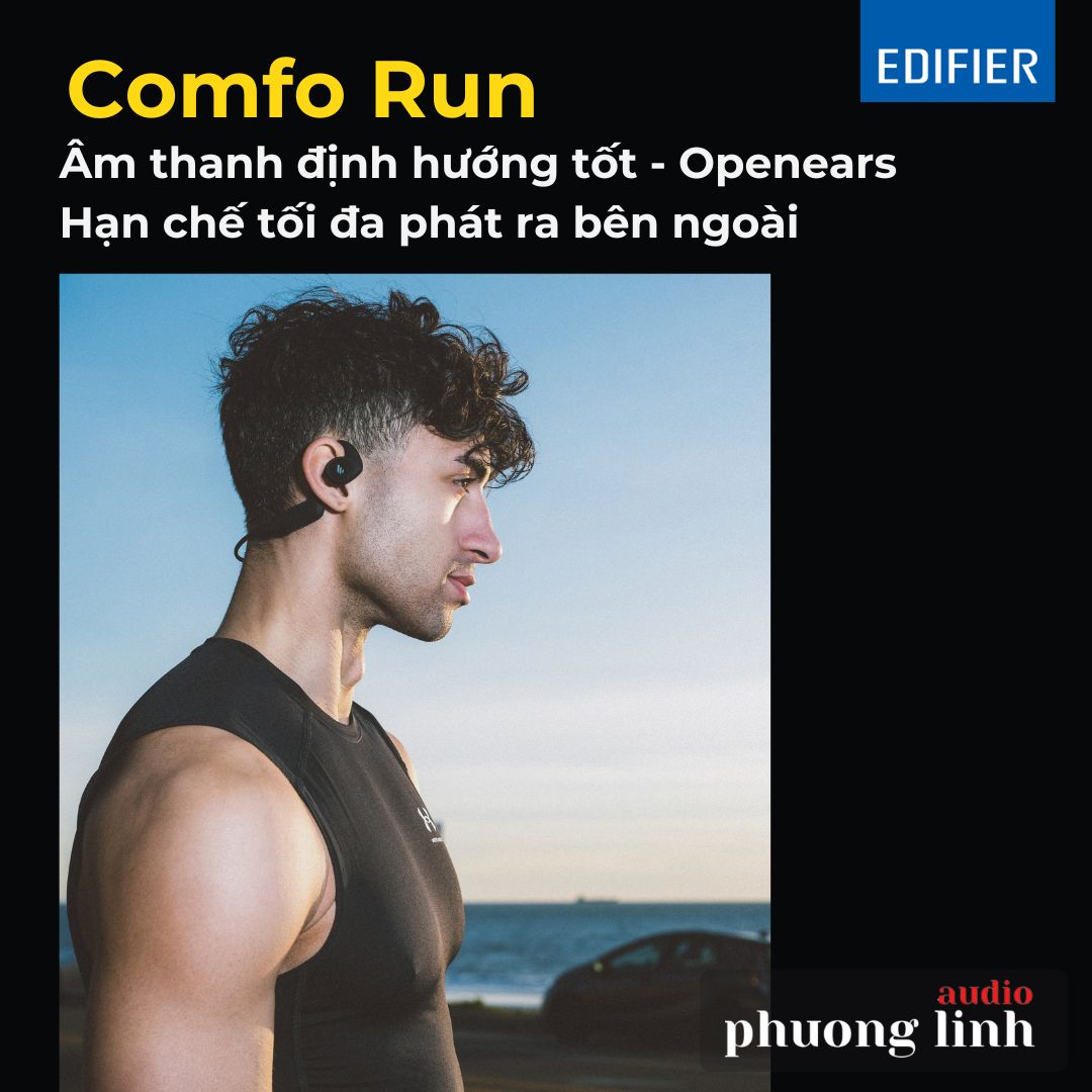 Edifier Comfo Run, Tai nghe bluetooth thể thao Open-ear - Chính Hãng ...