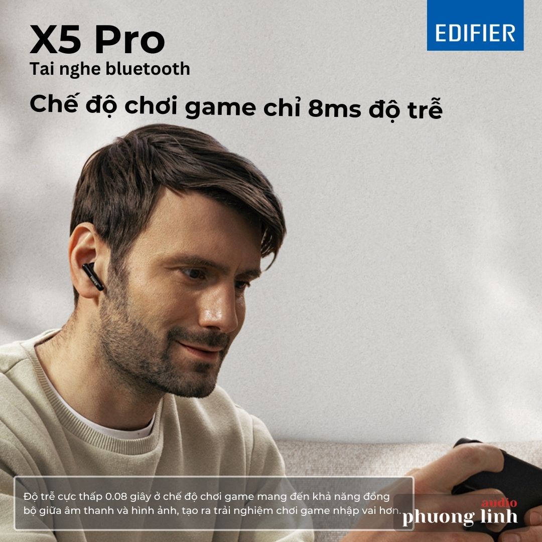 EDIFIER X5 PRO Tai nghe bluetooth - Chính Hãng | Giá ưu đãi Phương Linh Audio