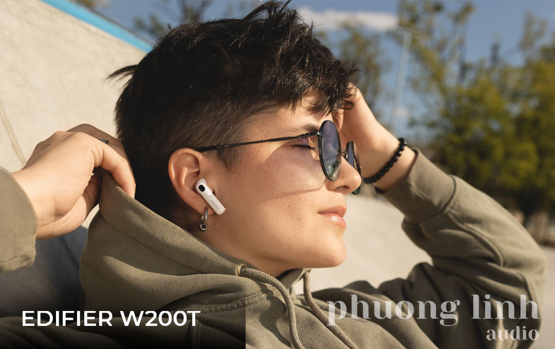 EDIFIER W200T - TAI NGHE BLUETOOTH - ÂM THANH HẢI PHÒNG | Phương Linh Audio