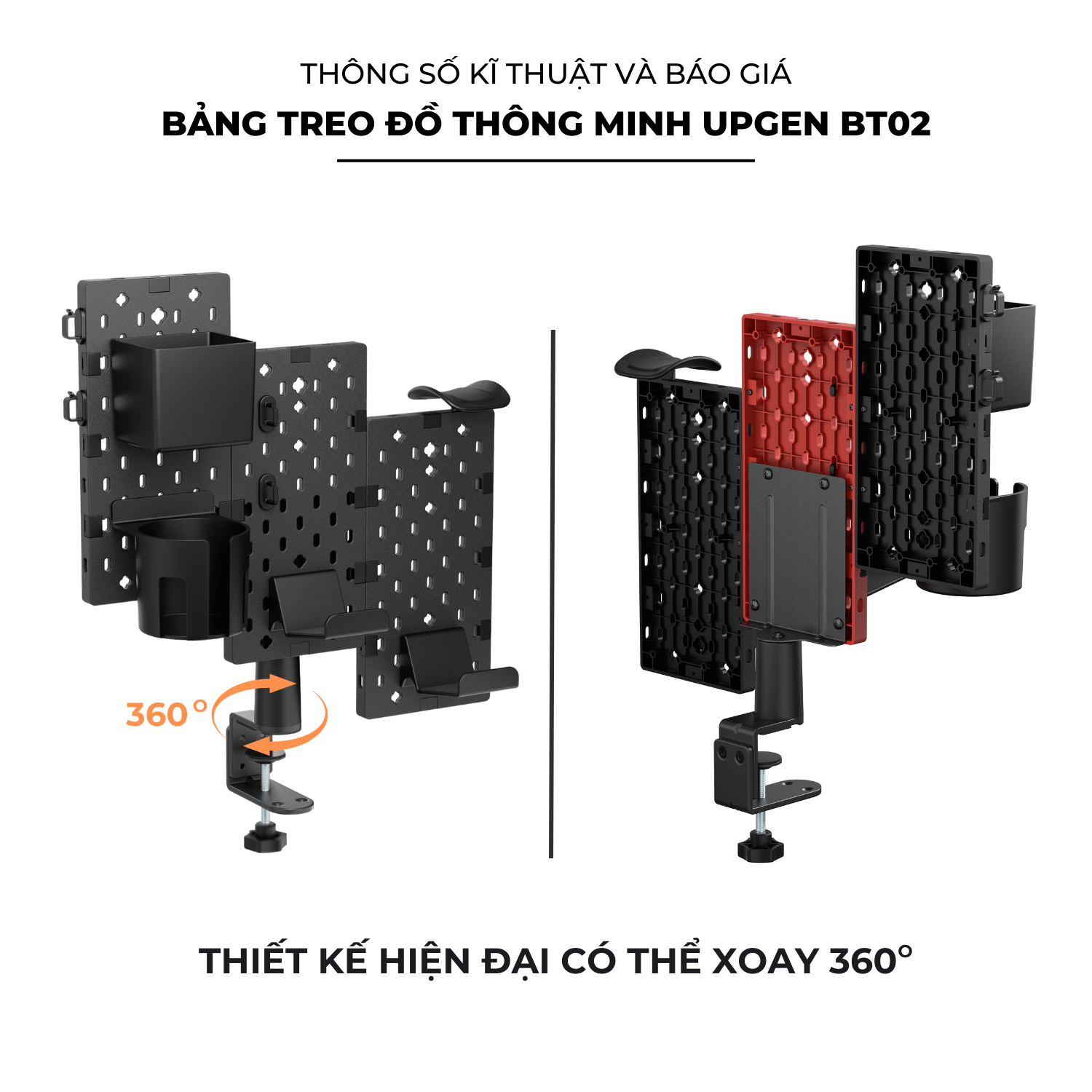 Bảng Treo Đồ Thông Minh UPGen BT02 | Ergohome - Ghế công thái học chính ...