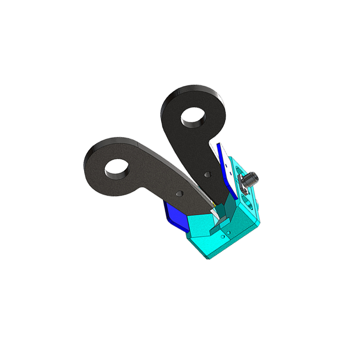 Double-Ridged Horn Antenna 2-18GHz, 45° Open Boundary (HB-0218-45-SF)