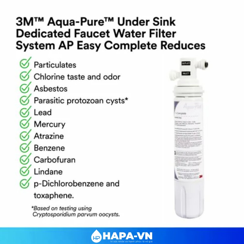 Máy Lọc Nước 3M AP-EASY C-COMPLETE - Hàng Chính Hãng | HAPA.VN