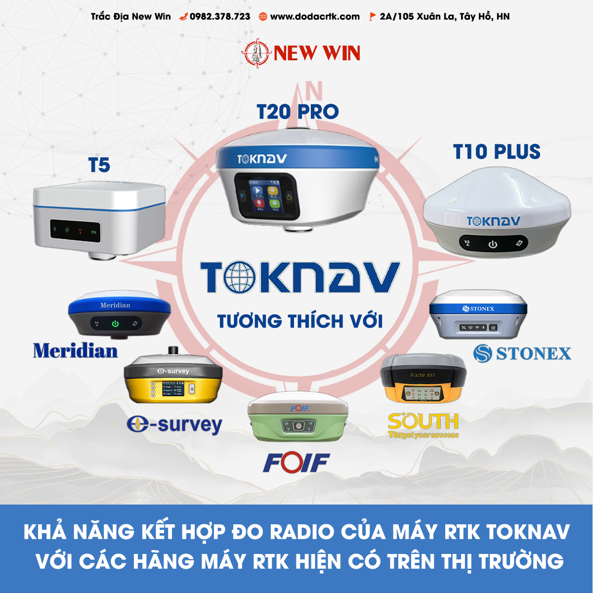 Máy RTK Toknav T20Pro