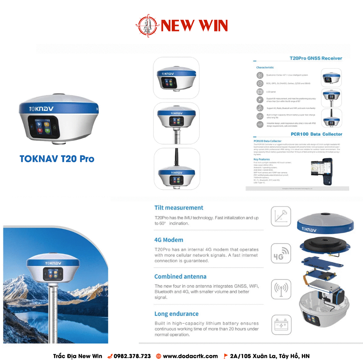 Máy RTK Toknav T20Pro