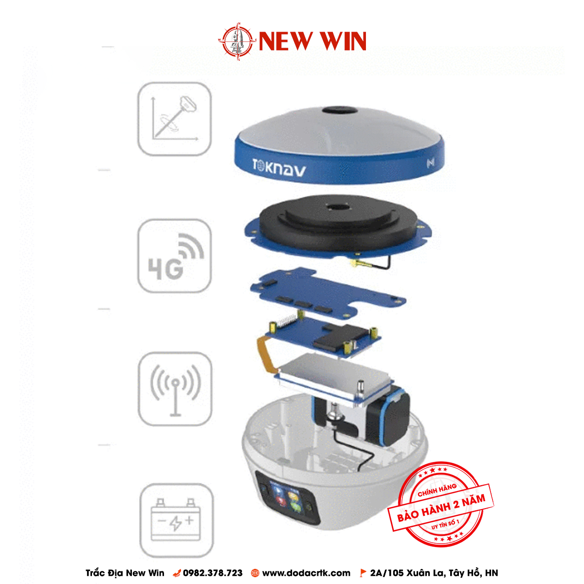 Máy RTK Toknav T20Pro