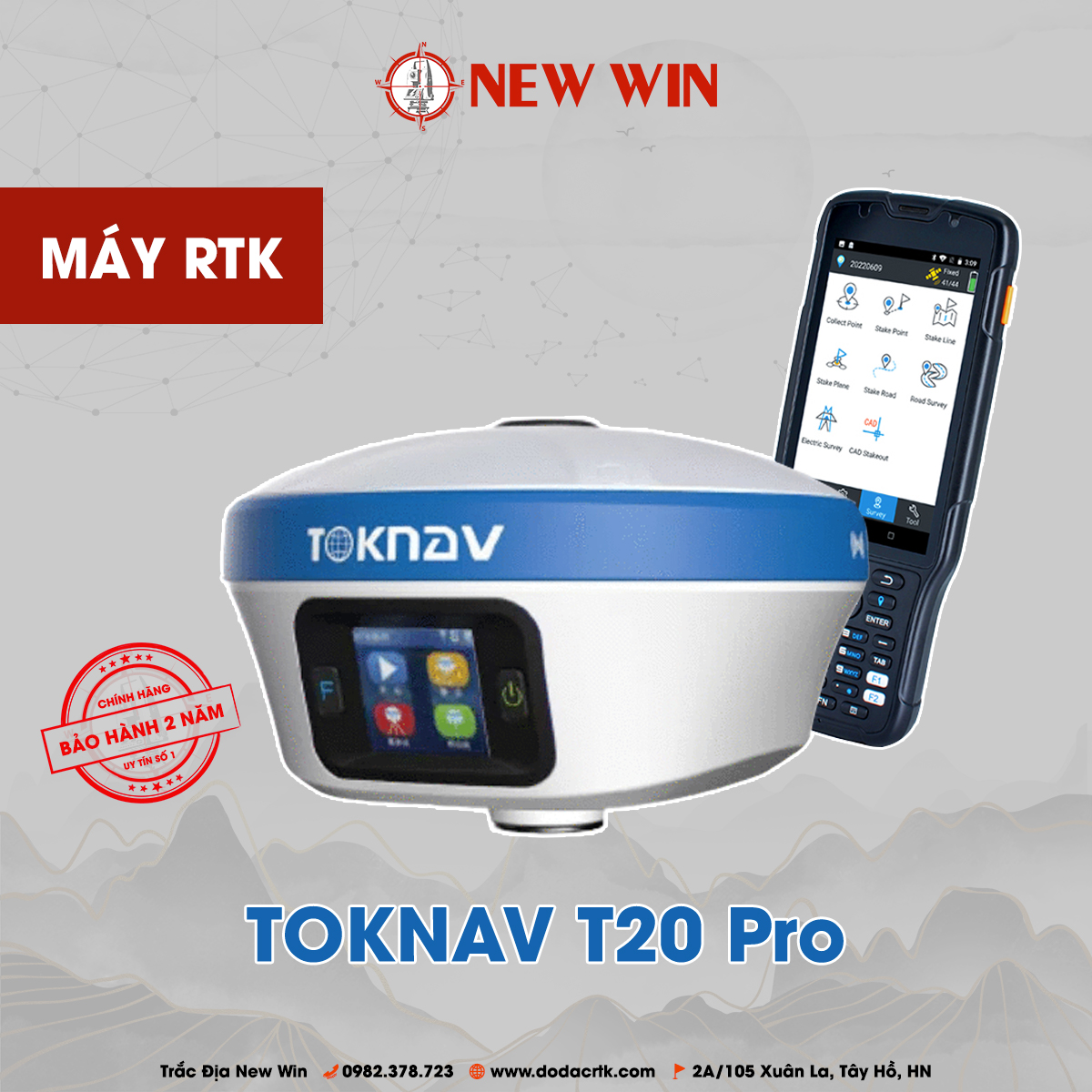 Máy RTK Toknav T20Pro