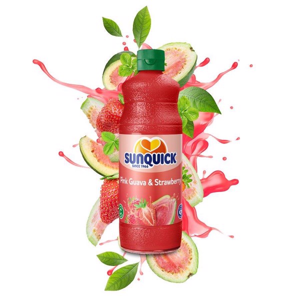 Sunquick Ổi và Dâu 700ml