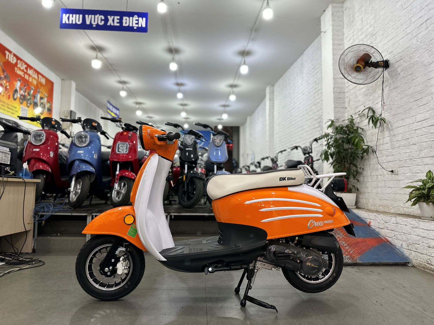 Xe máy điện Crea DK Mono cao cấp, chính hãng|Xe Lan Anh