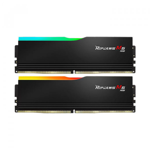 G.Skill Ripjaw M5 RGB 32GB Memory Kit – Black, 32GB (2x16GB) DDR5, 5200MHz