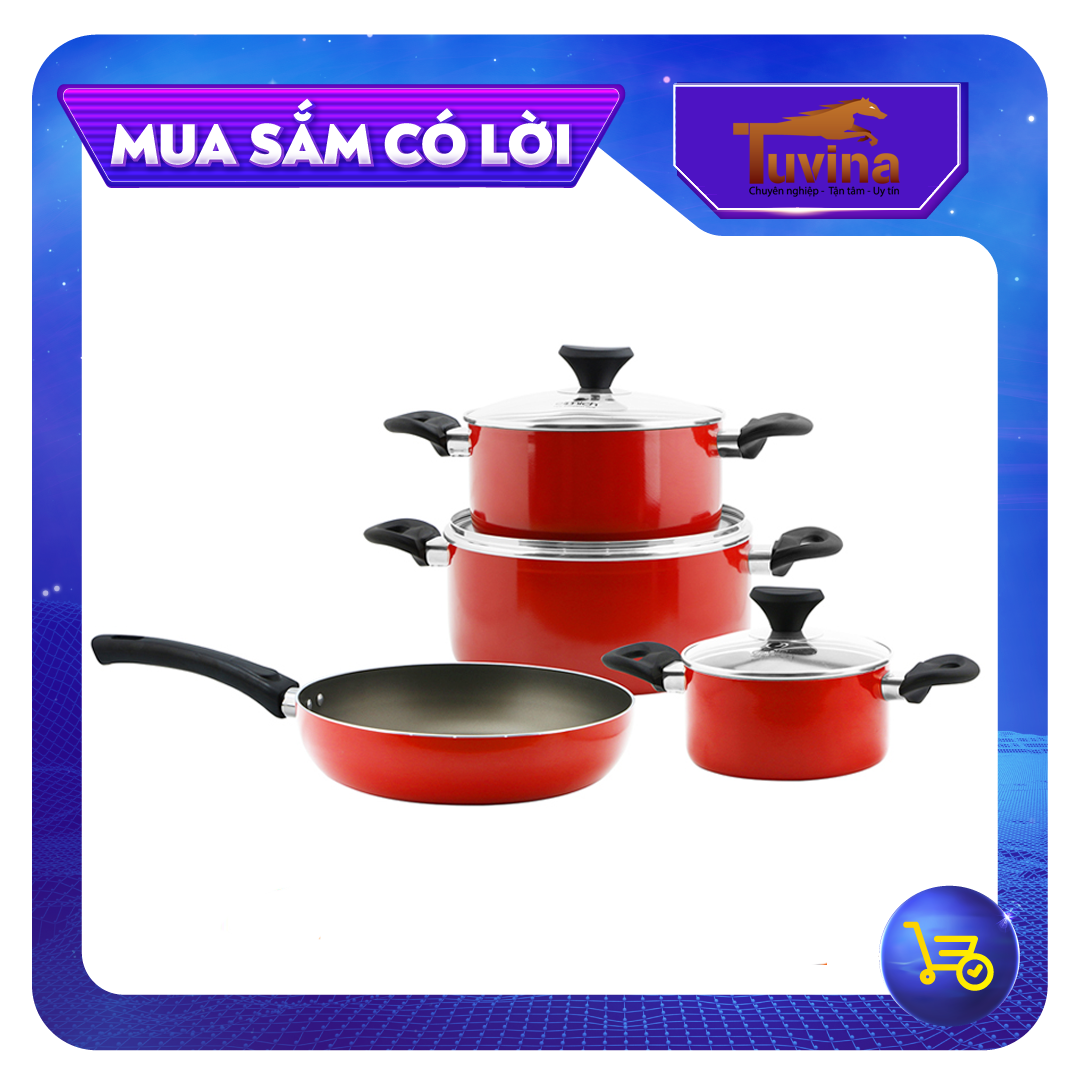 Bộ nồi chảo chống dính Elmich EL-1162