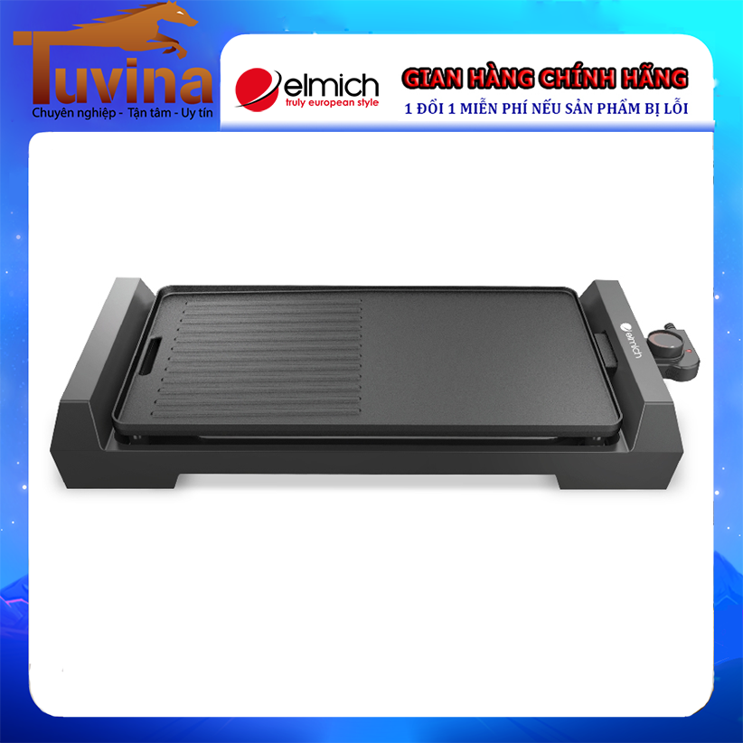 Vỉ nướng điện Emich EGE-3642 chống dính ưu việt