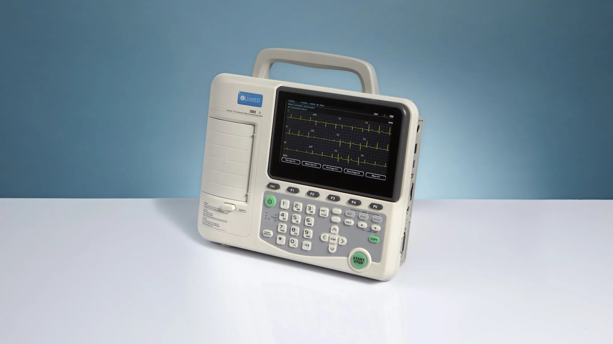 Máy đo điện tim 3 cần Lumed-Ý | Tân Mai Thành Hà Nội