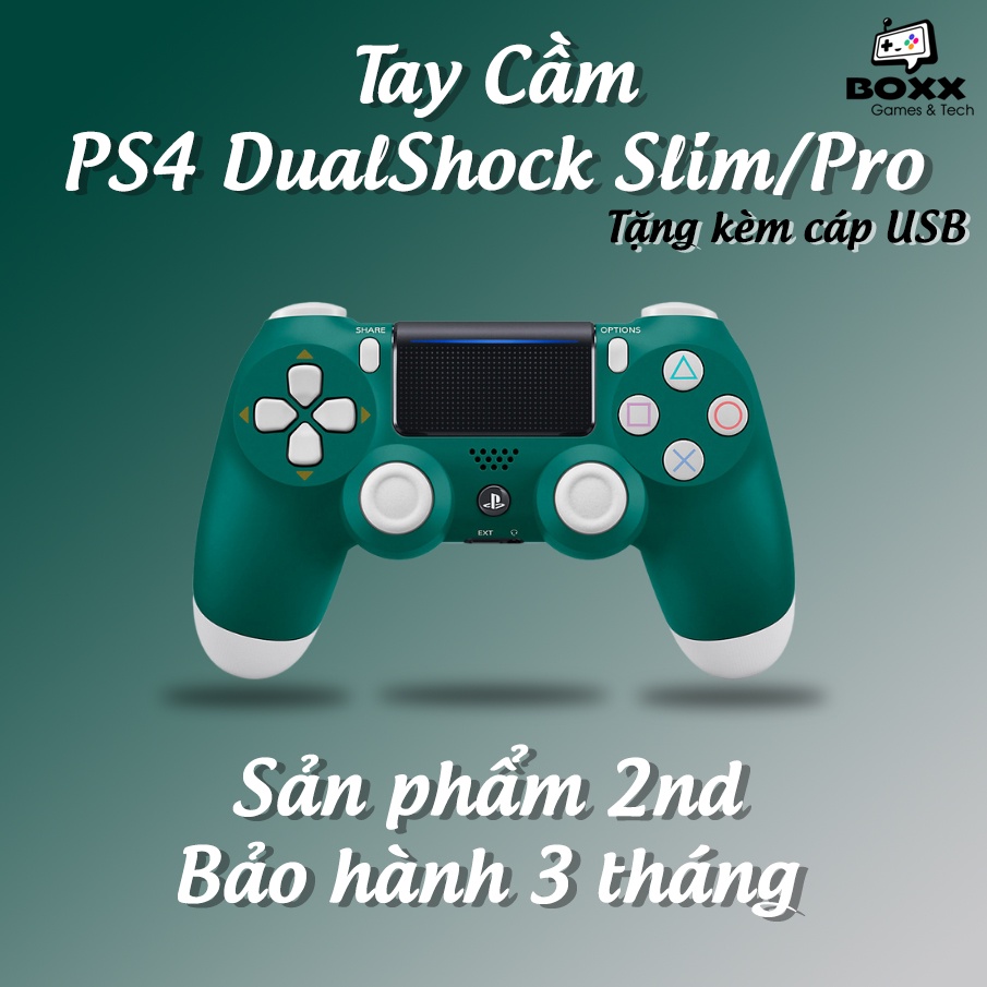 Tay cầm Ps4 Slim/Pro chính hãng nhiều màu, tay cầm chơi game ps4 dualshock