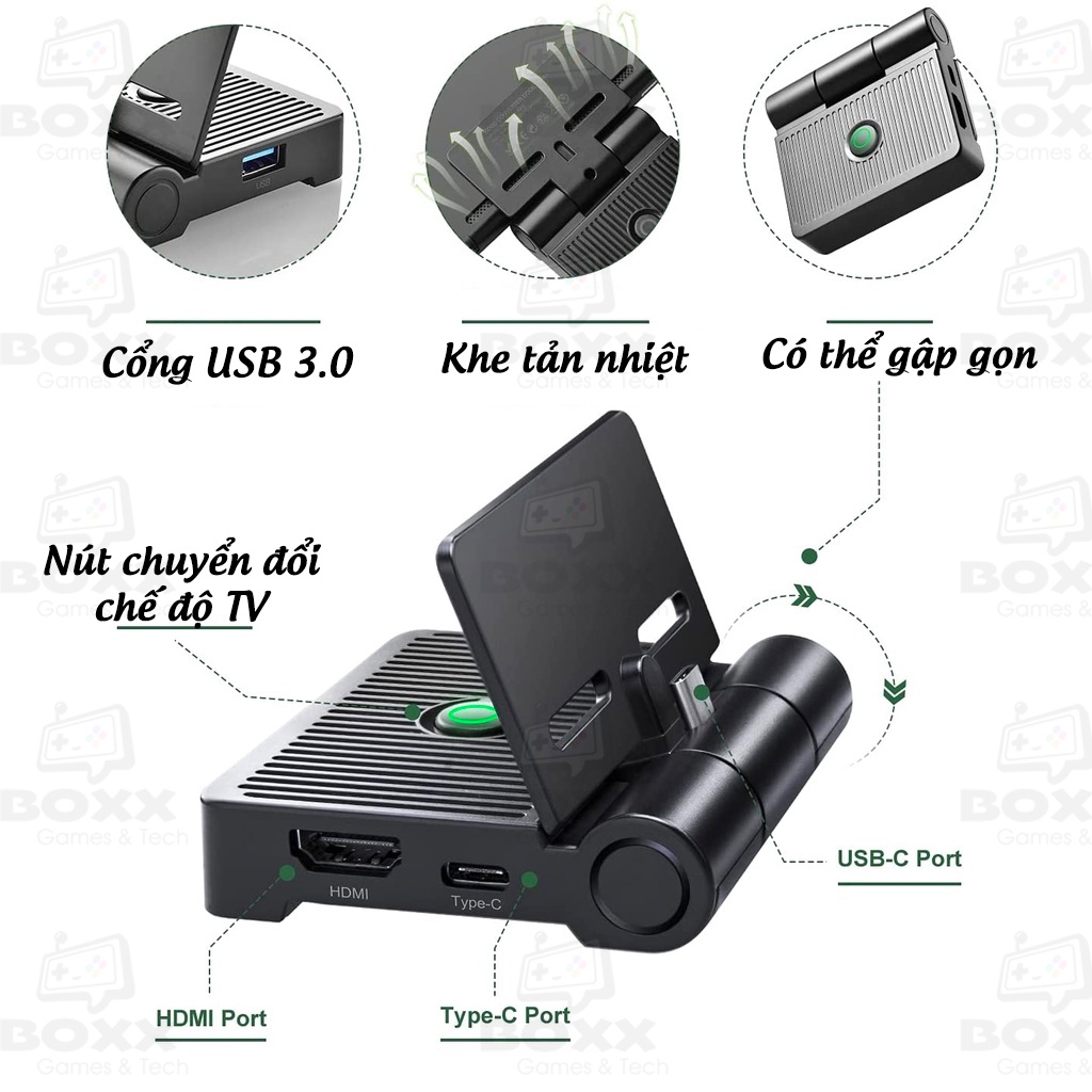 Dock sạc HDMI TV cho Nintendo Switch, Dock HDMI cho Nintendo Switch ...