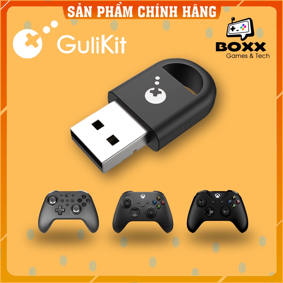 USB Wireless Adapter GuliKit Dùng cho tay cầm GuliKit, Xbox One S, Xbox ...