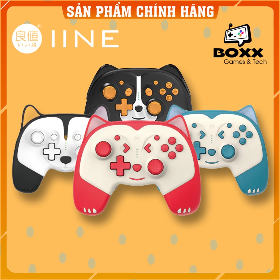 Tay cầm Nintendo Switch IINE Animal Controller