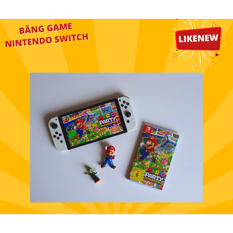 Băng Game Nintendo Switch Like New, Game Nintendo Switch 2ND đầy đủ box