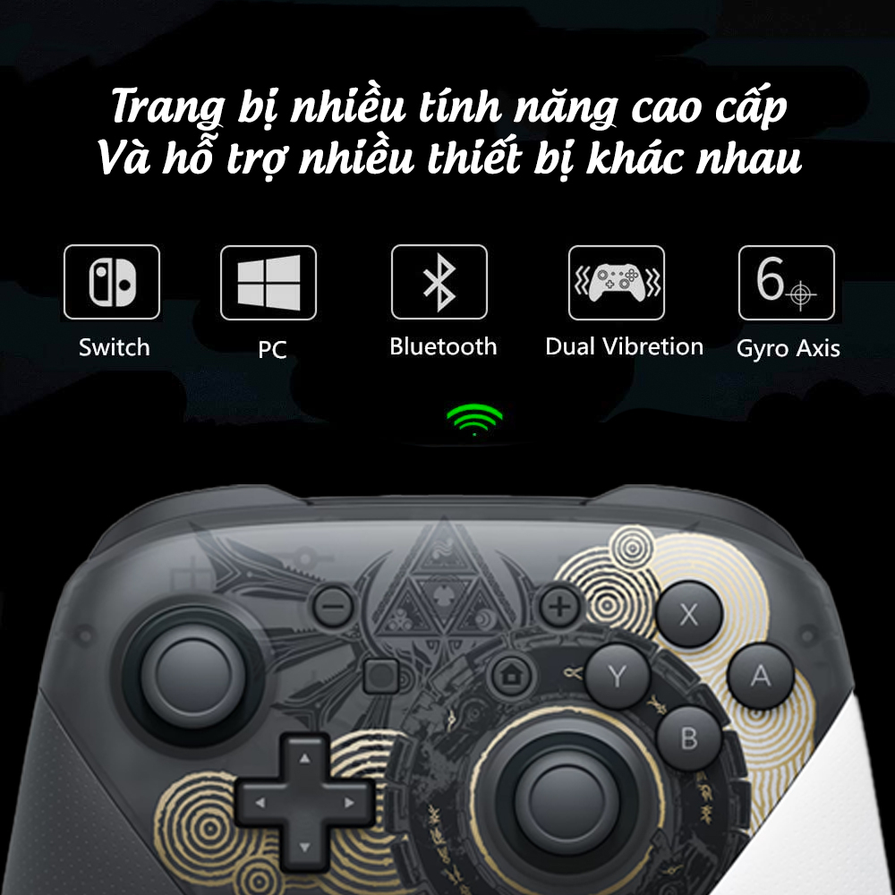 Tay cầm Pro Controller The Legend of Zelda Tears of the Kingdom ...