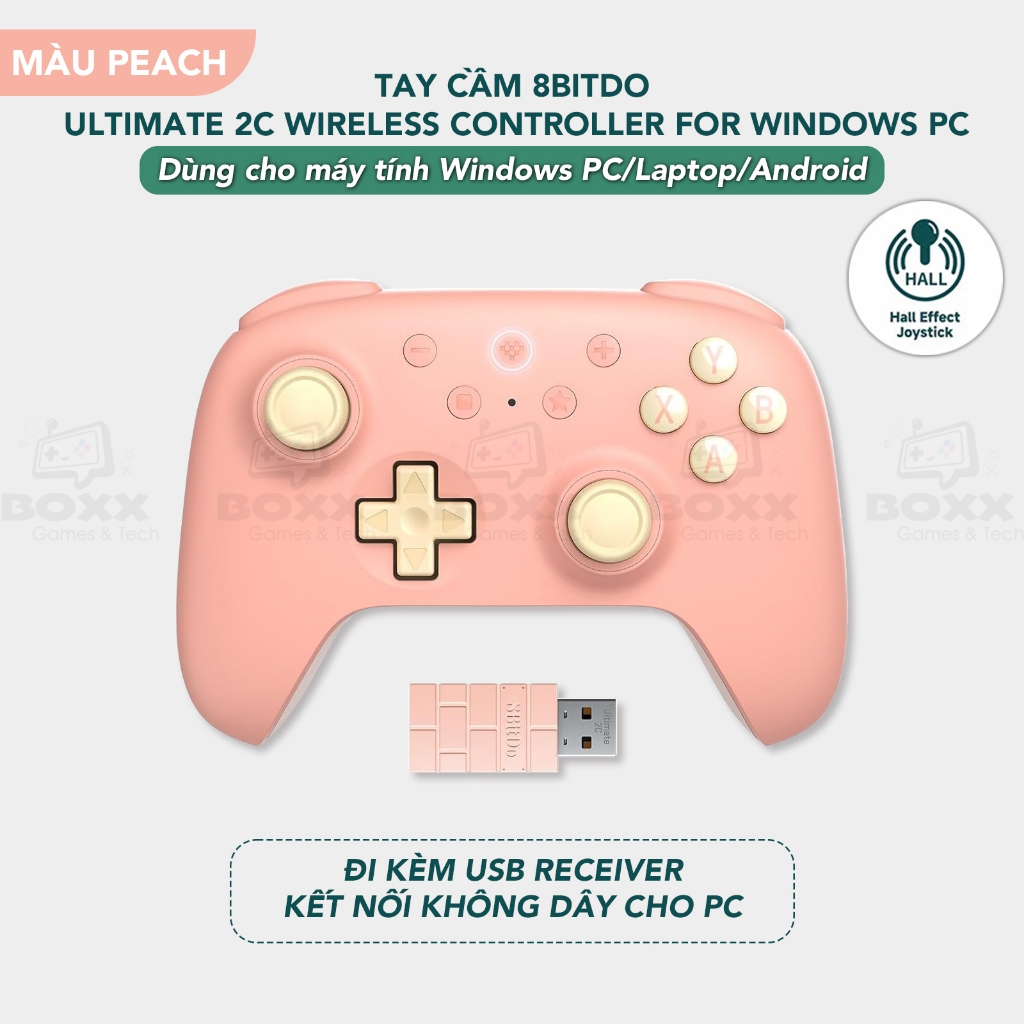 Tay cầm 8Bitdo Ultimate 2C Wireless Controller Analog Hall Effect ...