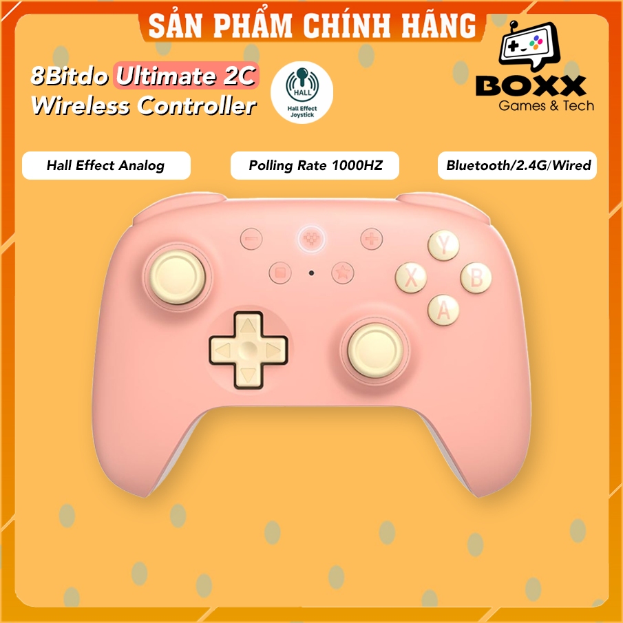 Tay cầm 8Bitdo Ultimate 2C Wireless Controller Analog Hall Effect ...