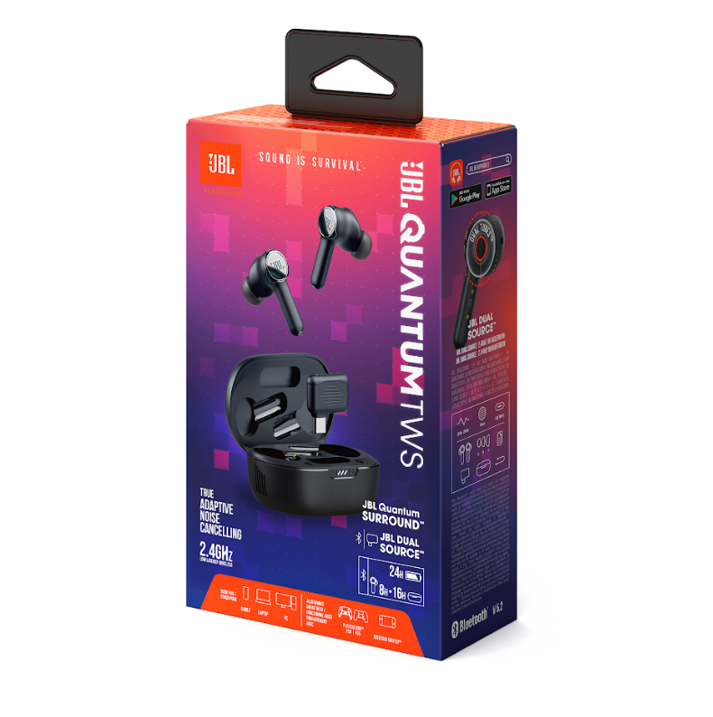 Tai Nghe Gaming JBL QUANTUM TWS - Hàng Chính Hãng
