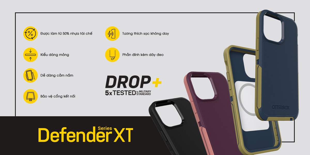 Ốp Lưng iPhone 12 Pro Max Defender Series XT | MagSafe | DROP+ 5xTested ...