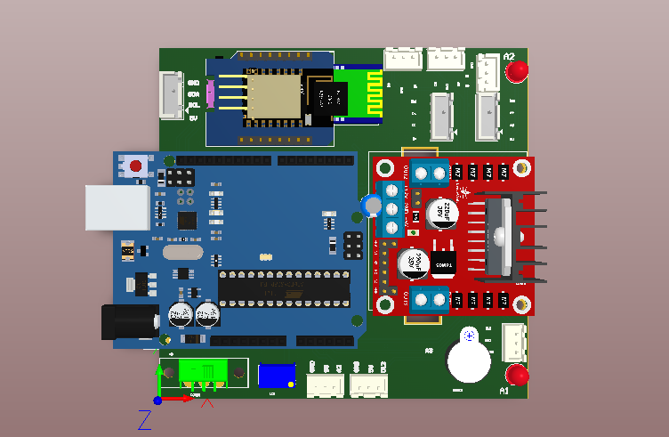 BOARD ỨNG DỤNG HỌC STEM WITH ARDUINO Linh Kiện 1993
