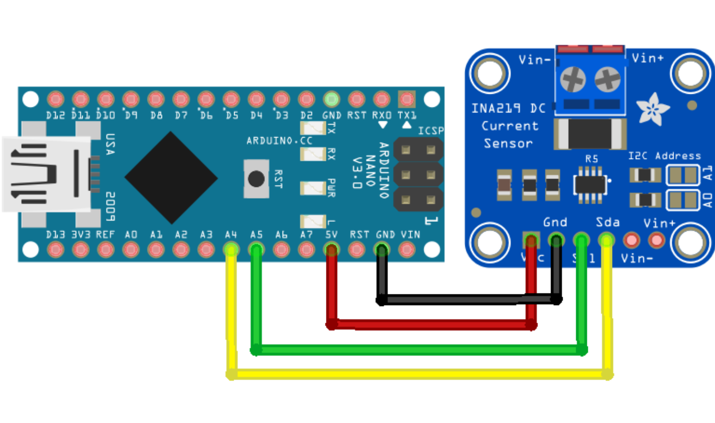 Cảm biến dòng MCU-219 INA219 I2C Linh Kiện 1993 Cảm biến dòng MCU-219 INA219 I2C Linh Kiện 1993