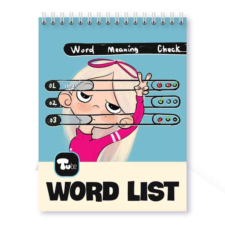 Sổ Lò Xo Học Từ Vựng Tube Word List A5 TB0064